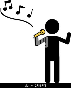 Rock music shop, recording studio, karaoke club vector labels, badges ...