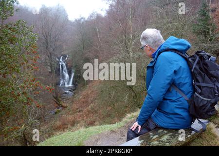 Posforth Gill Waterfall on Route to the Valley of Desolation & Simons ...