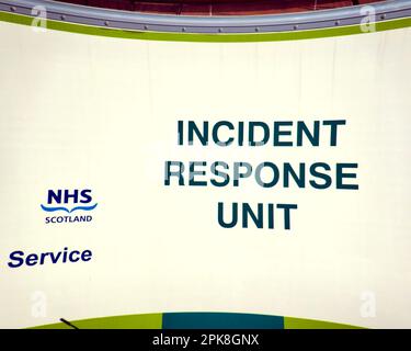 NHS incident response unit van Stock Photo - Alamy