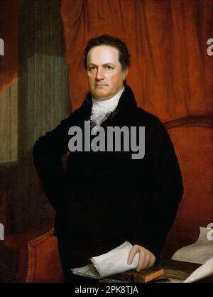 DeWitt Clinton circa 1816 by John Wesley Jarvis Stock Photo - Alamy