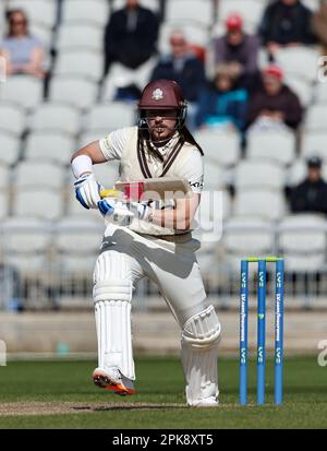 Lancashire Cricket team for the 2023 season in T20 kit at Lancashire ...