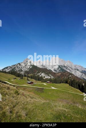 Austria, province Salzburg, Pinzgau, nature park Weißbach, Hirschbichl ...