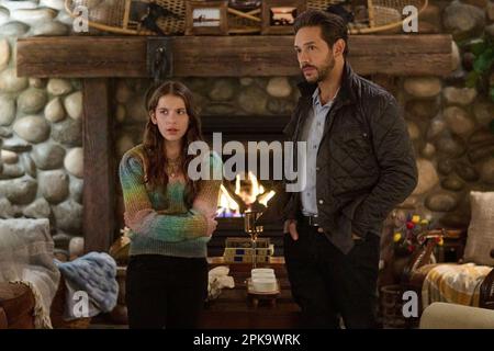 UNEXPECTED GRACE, from left: Erica Durance, Michael Rady, Erica ...