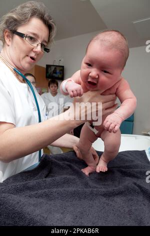 The automatic walking reflex is one of the archaic reflexes noted by ...