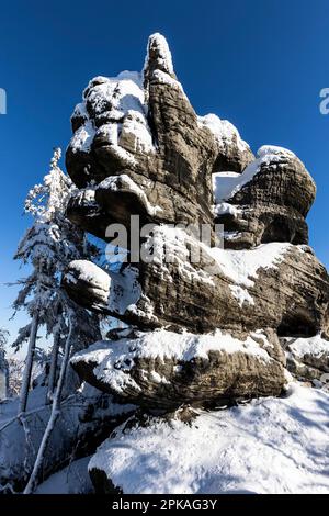 Europe, Poland, Lower Silesia, Gory Kaczawskie, Kaczawskie Mountains ...
