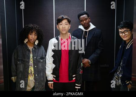CHANG CAN DUNK, from left: Bloom Li, Ben Wang, 2023. © Disney+ ...
