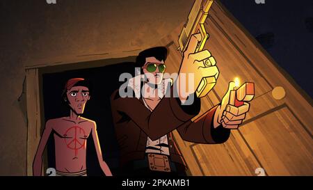 AGENT ELVIS, from left: Elvis Presley (voice: Matthew McConaughey ...