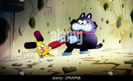 WE LOST OUR HUMAN , from left: Pud (voice: Ben Schwartz), Ham (voice ...