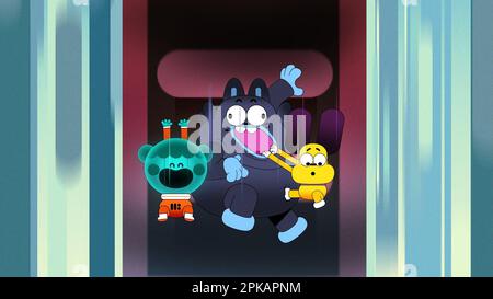 WE LOST OUR HUMAN , from left: I.T. (voice: Lauren Tom), Ham (voice ...