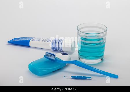 Toothpaste filled toothbrush store