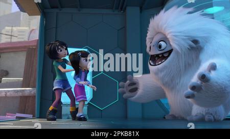 ABOMINABLE AND THE INVISIBLE CITY, Everest (voice: Darin De Paul), Yi ...