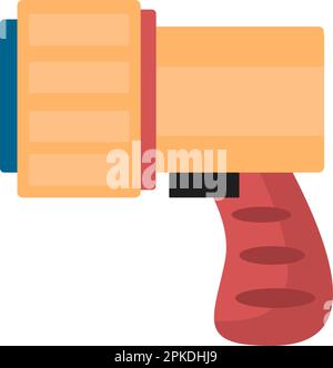 Scuba regulator illustration in color cartoon style. Editable vector ...