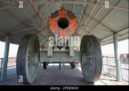 The Jaivana Cannon, is a large 18th-century cannon preserved at Jaigarh ...