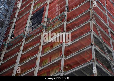 renovation rebuilding new york city manhattan skyscrapers view from the ...
