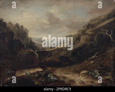 Benjamin West - A Classical Landscape Stock Photo - Alamy