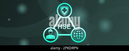 Illustration of a hse concept Stock Photo - Alamy