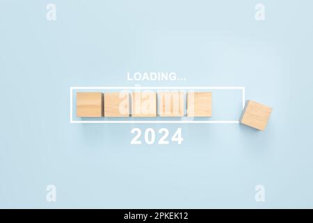 Wooden blocks with symbol of action plan concept Stock Photo - Alamy