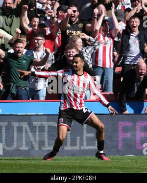 Bramall Lane, Sheffield, UK. 8th Feb, 2025. EFL Championship Football ...