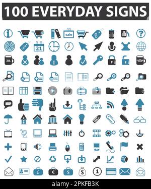 Checklist line vector icons and signs. List, Inventory, Form, Check ...
