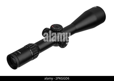 Modern sniper scope. Optical device for aiming and shooting at long ...