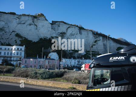Port of Dover amidst traffic immigration control delays Stock Photo - Alamy