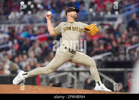 San Diego Padres pitcher Nick Pivetta delivers in the third inning of a ...
