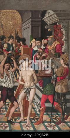 Flagellation of Saint Vincent 1500 Master of Castelsardo Catalonia and ...