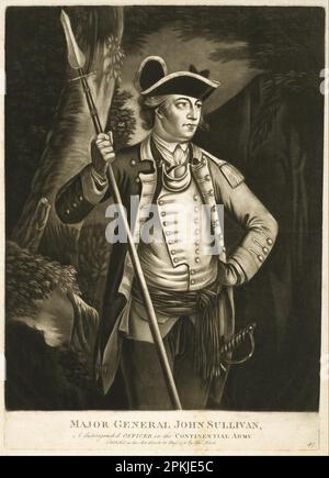 Major general John Sullivan, a distinguish'd officer in the ...