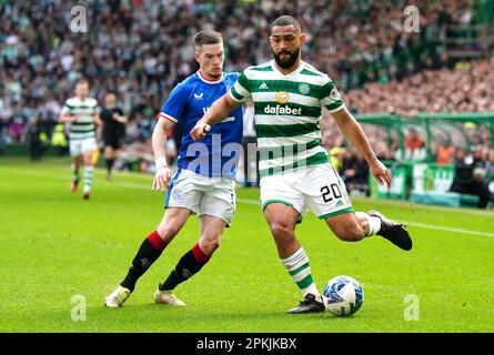 Celtic's Cameron Carter-Vickers (right) reacts after the UEFA Europa ...
