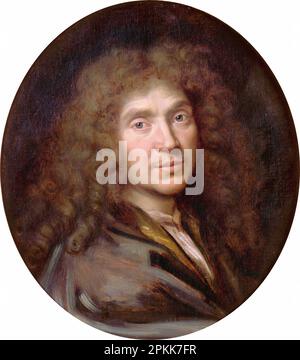 Pierre Mignard I; Moliere; Circa 1658; Oil on canvas; Conde Museum ...