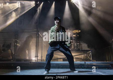 Madison, USA. 07th Apr, 2023. The Kid Laroi (Charlton Kenneth Jeffrey ...