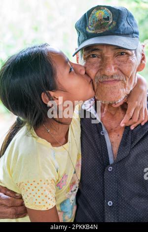 Faces of Peru: Life on the Amazon Stock Photo - Alamy