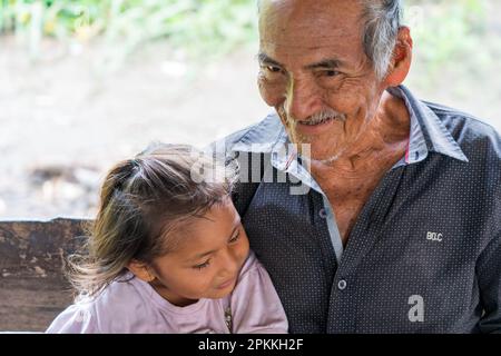 Faces of Peru: Life on the Amazon Stock Photo - Alamy