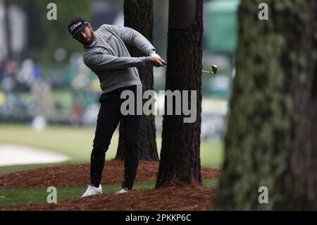 Cameron Young hits from the third tee during the second round of the ...