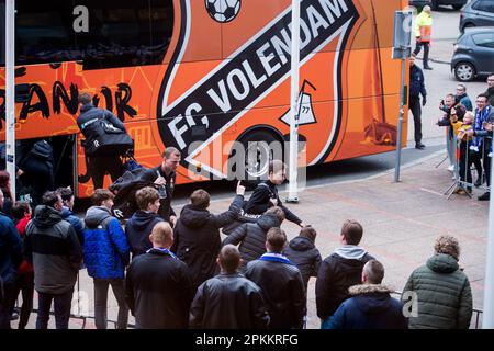 HERENVEEN - Henk Veerman of FC Volendam during the Dutch premier league ...