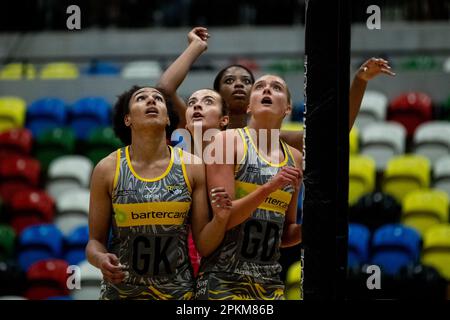 London, UK. 8th April, 2023. Berri Neil of London Pulse in action ...