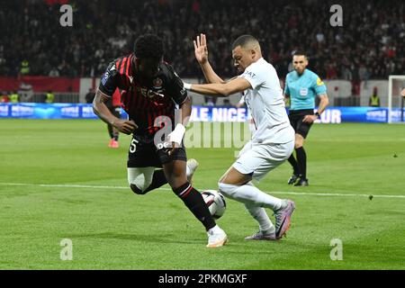 Jean-Clair Todibo of Nice during the French Cup Final football match ...