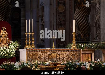 Candles for Pope Francis are seen in front of the Agostino Gemelli ...