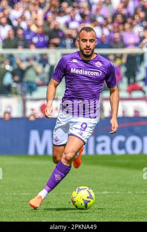Fiorentina's Arthur Cabral during the italian soccer Serie A match ...