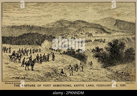 The Capture of Fort Armstrong in South Africa, February 2, 1861 Stock ...