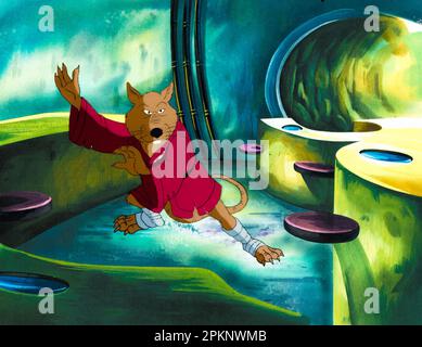 TEENAGE MUTANT NINJA TURTLES (1987), directed by BILL WOLF. Credit ...