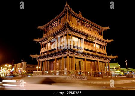 DATONG, CHINA - APRIL 9, 2023 - The 560-year-old Drum Tower in Datong ...