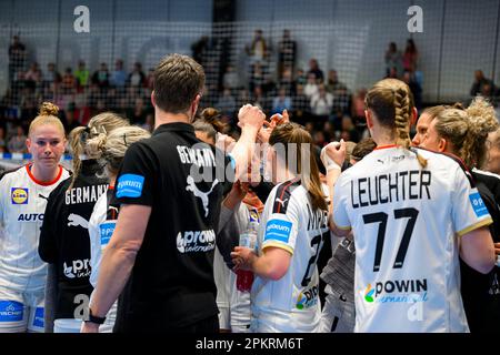 Heidelberg, Germany. 09th Apr, 2023. Handball, Women: World Cup ...