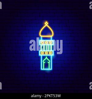 Mosque Dome Islamic Neon Sign Stock Vector Image & Art - Alamy