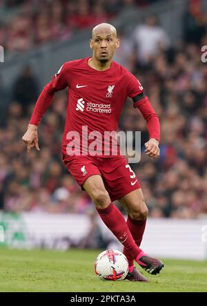 Anfield, Liverpool, UK. 9th Apr, 2019. UEFA Champions League football ...