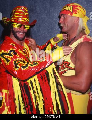 1994 Randy Savage Hulk Hogan Photo by John Barrett/PHOTOlink Photo via ...