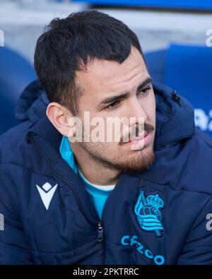 Alex Sola of Real Sociedad during the UEFA Europa League match, Round ...
