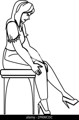 Edema foot. Swollen leg symptom. Fluid retention, thrombosis or tissue ...