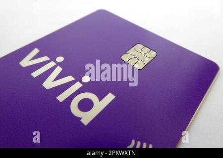 Vivid / Debit / Debitkarte / Online-Bank Stock Photo - Alamy