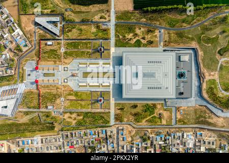 ANYANG, CHINA - APRIL 9, 2023 - Aerial photo shows the soon-to-be ...